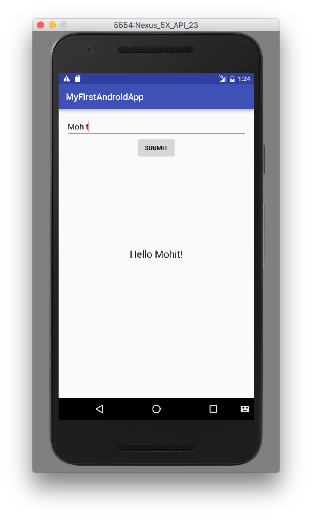 Hola World - First Steps With Android - GameDev Academy