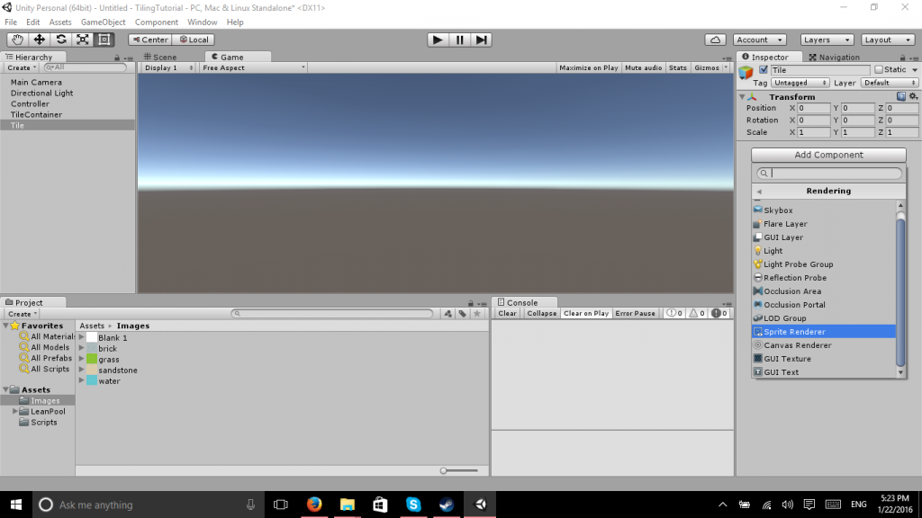 How To Script A 2D Tile Map In Unity3D - GameDev Academy